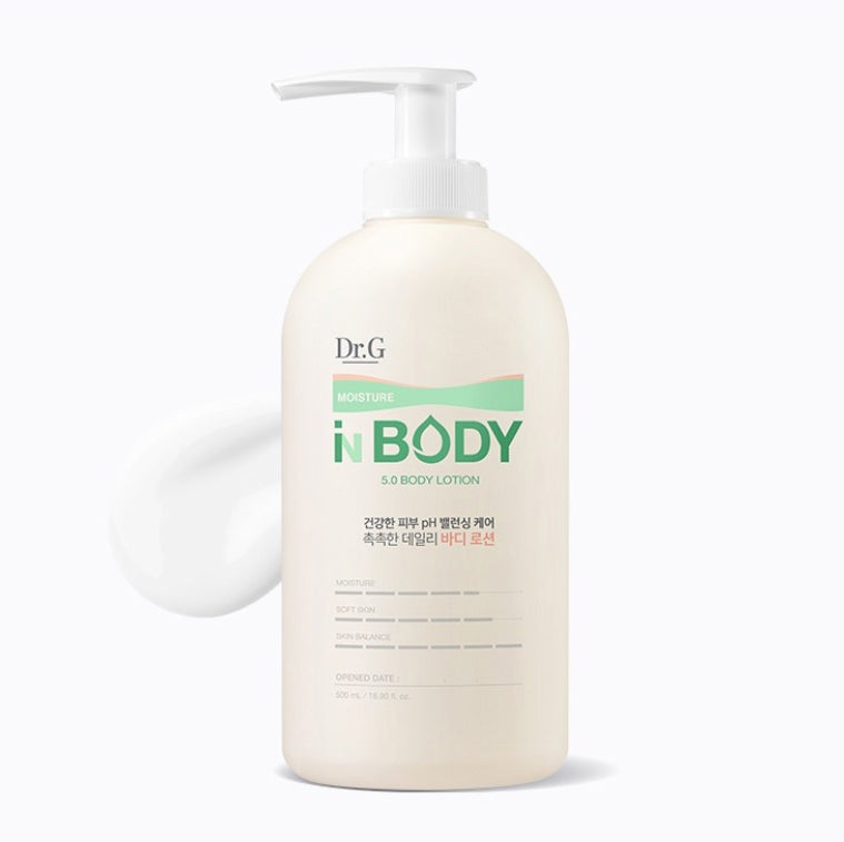 2 x Dr.G Moisture in Body 5.0 Body Lotion 500ml from Korea – Munbangku.com