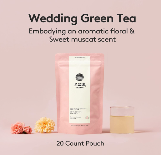 Osulloc Wedding Green Tea, 1 pack 20 tea bags, from Korea_KT ...