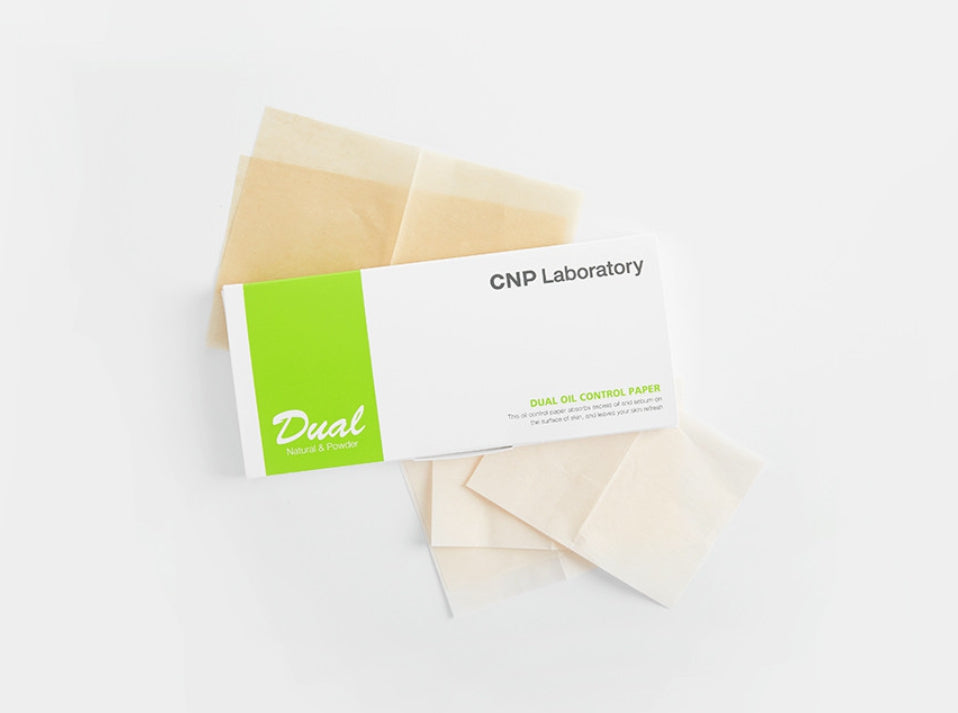 CNP Laboratory Dual Oil Control Paper (160 pcs) from Korea – Munbangku.com