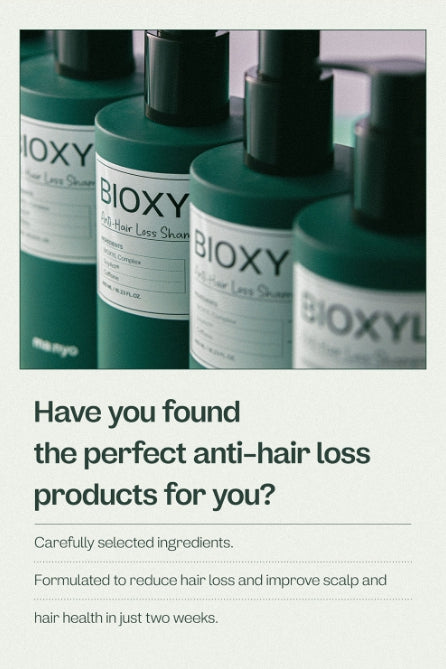ma:nyo BIOXYL Anti-Hair Loss Shampoo 480ml + BIOXYL Anti-Hair Loss Tre ...