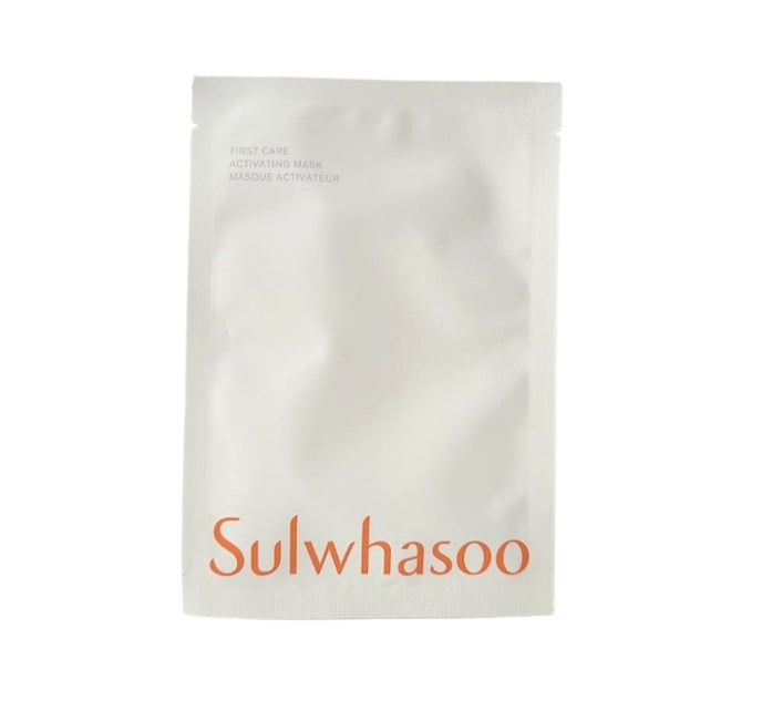 Sulwhasoo First Care Activating Mask | 10-Pack K-Beauty Sheet Masks ...