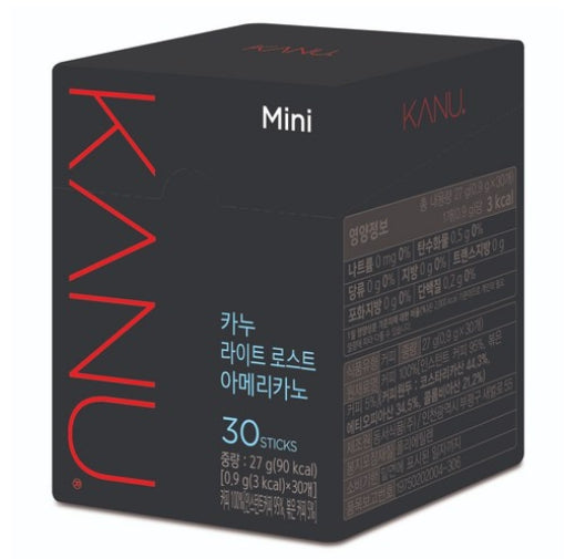 KANU Light Roast Americano Coffee Mix 0.9g x 30 sticks – Munbangku.com