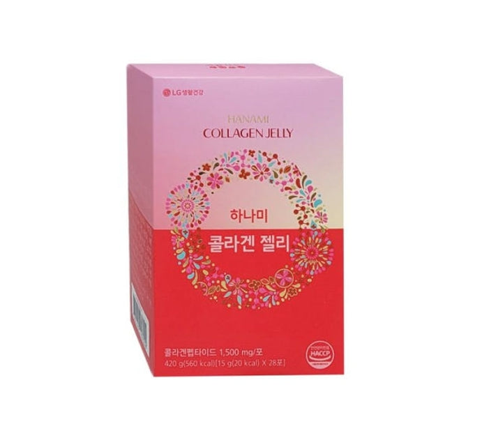 LG H&H Vital Garden HANAMI Collagen Jelly (15g x 28ea) from Korea ...