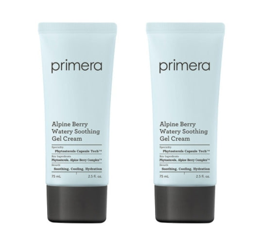 2 x Primera Alpine Berry Watery Soothing Gel Cream (Tube Type) 75ml ...